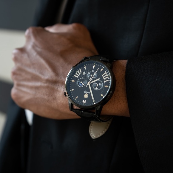 Xavier Watches | Accessories | Nib Xavier Xfactor Moonphase Watch 42mm ...